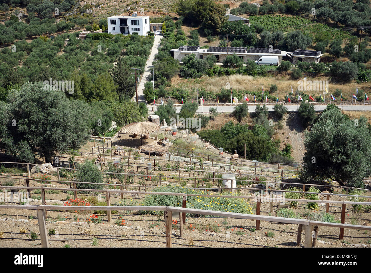 KAMARES, GREECE - CIRCA MAY 2018 Mega Kretan Theme park Stock Photo - Alamy