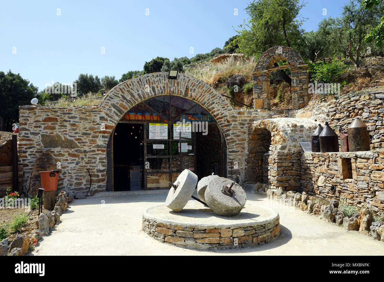 KAMARES, GREECE - CIRCA MAY 2018 Mega Kretan Theme park Stock Photo - Alamy