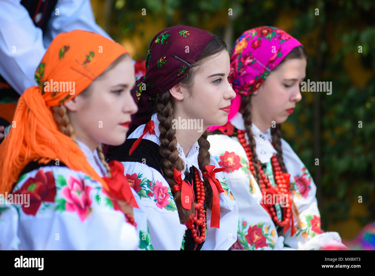 Lowicz / Poland - May 31.2018: Corpus Christi church holiday procession ...