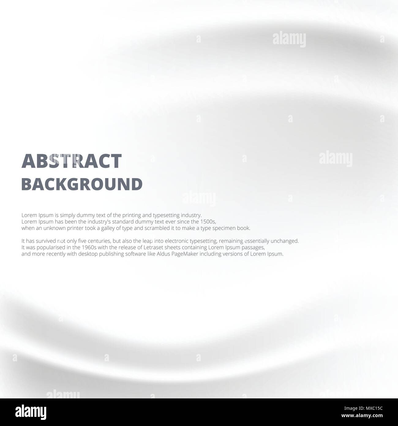 Abstract of white paper with crease and rumple background design joing ...