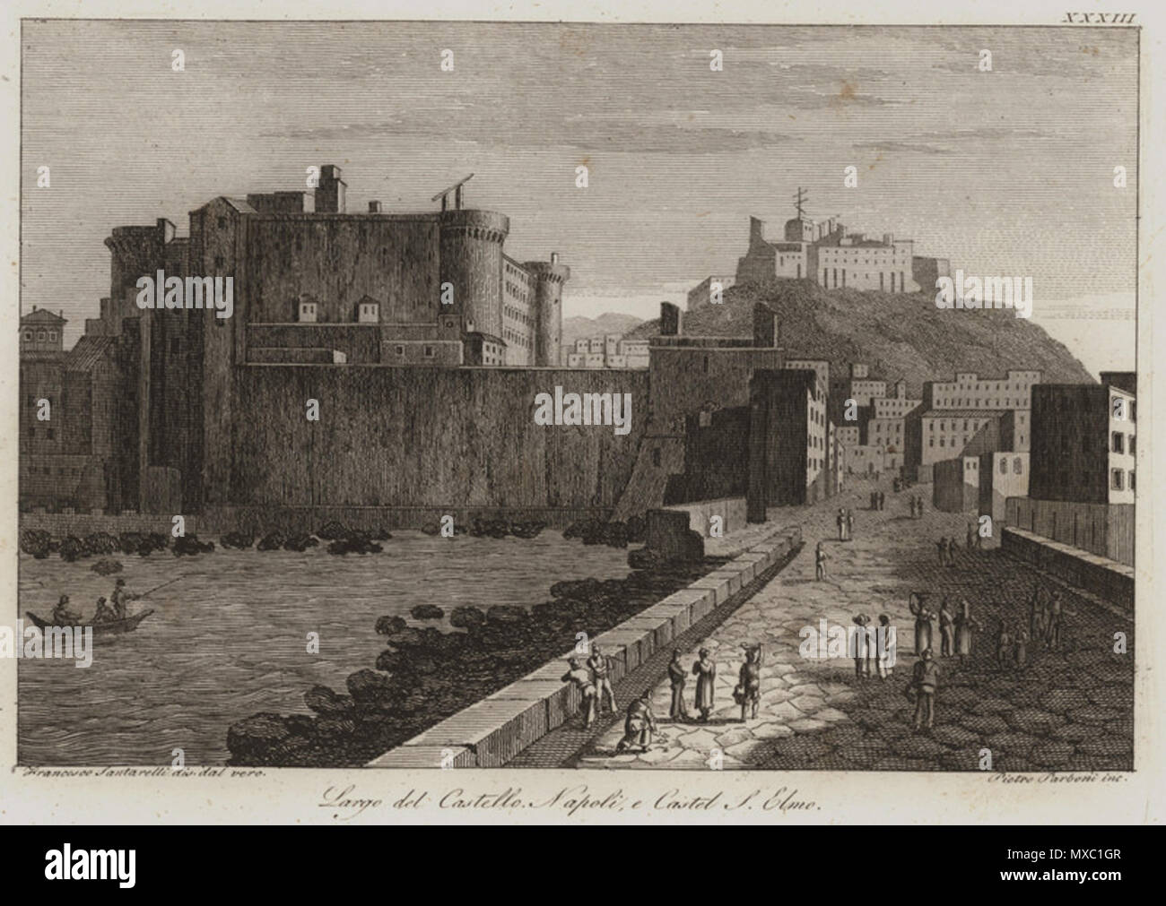 . English: Largo del Castello Napoli, e Castell S Elmo - Raccolta Di ...