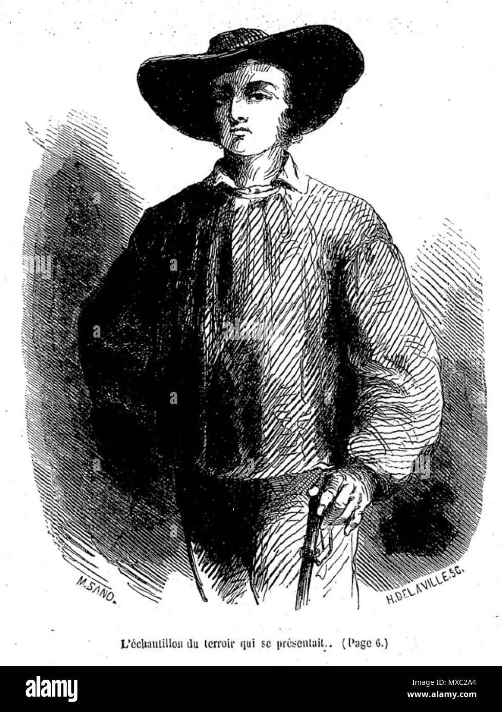 363 Le Meunier d'Angibault, Sand illustrée Hetzel vol4, 1853 ...