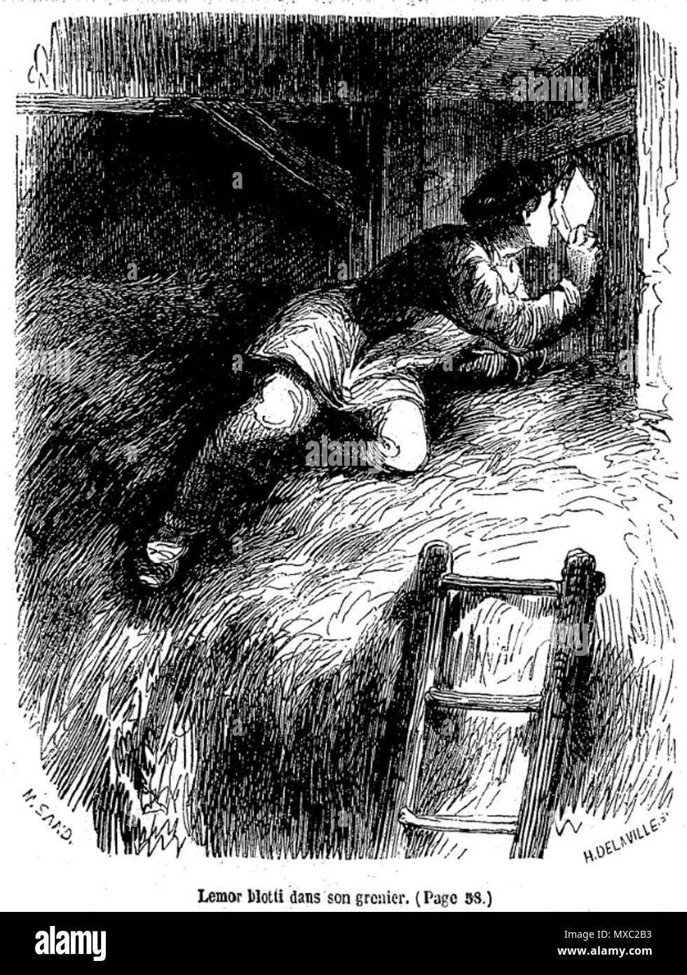 363 Le Meunier d'Angibault, Sand illustrée Hetzel vol4, 1853 ...