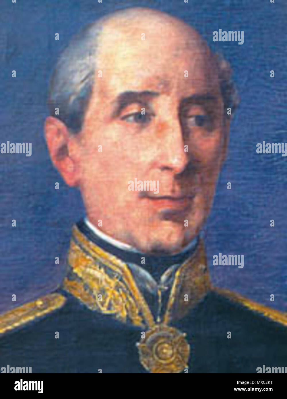 . Admiral Manuel Blanco Encalada (Chile) . circa 1865. Unknown 409 ...