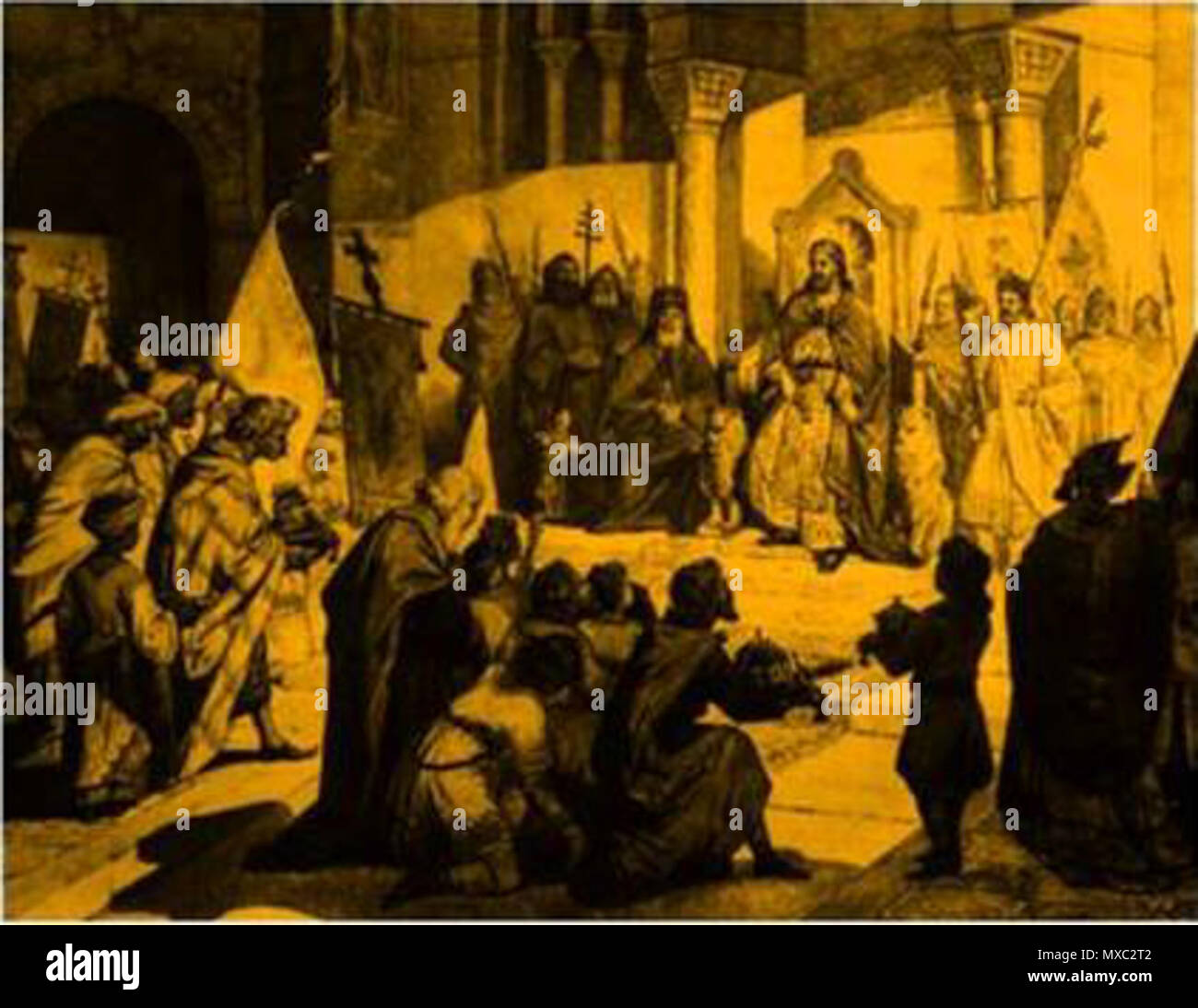 . English: The coronation of King Leo I the Magnificent as King of ...