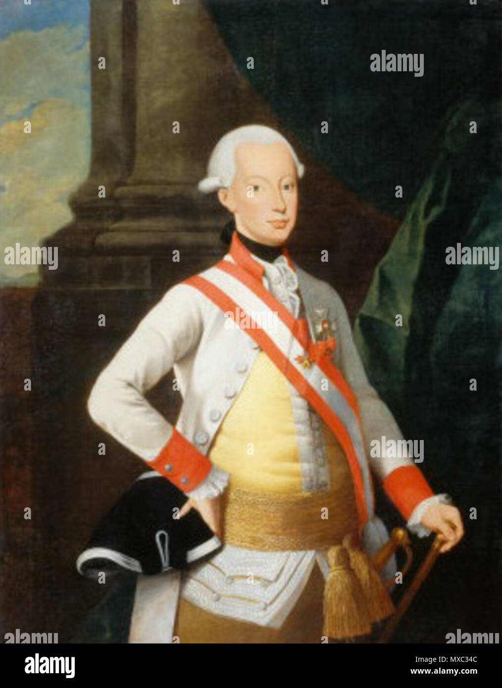 . Portrait of Grand Duke Pietro Leopoldo . 18th century. Matteo Bertini ...