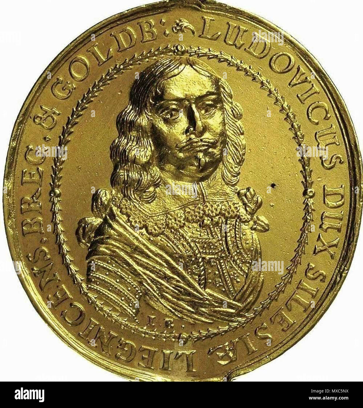 . Deutsch: Medaille mit dem Bildnis Ludwigs IV. von Liegnitz English ...