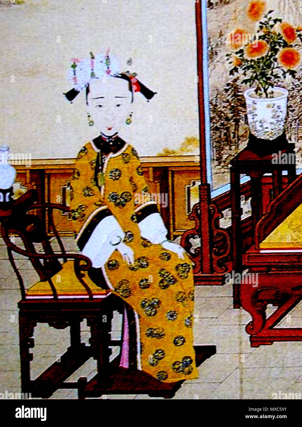 . The Official Imperial Portrait of Qing Dynasty's Empresses . Qing ...