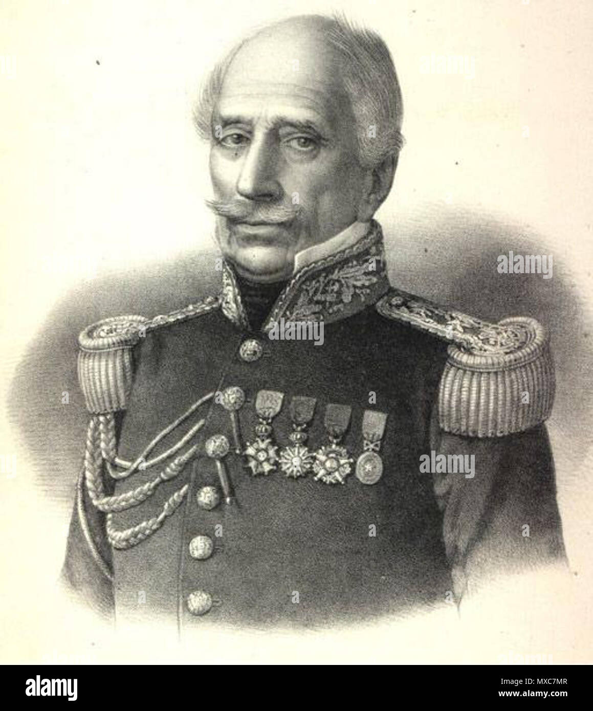 . Español: Manuel Blanco Encalada. Presidente de Chile . 19th century ...