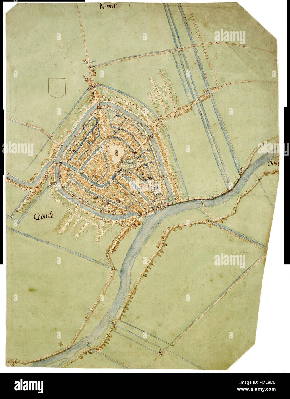 Map of gouda hi-res stock photography and images - Alamy