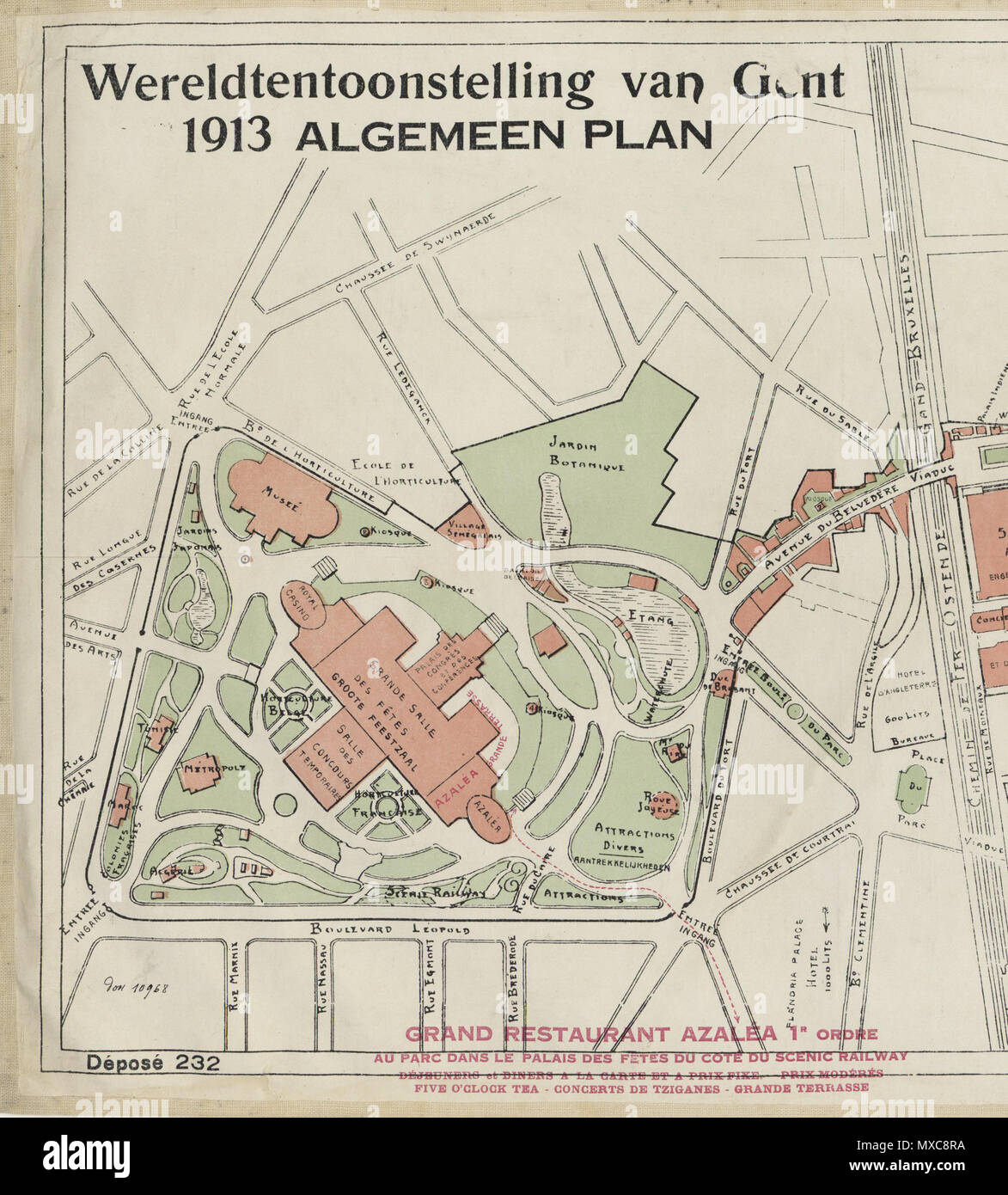 Gand map hi-res stock photography and images - Alamy