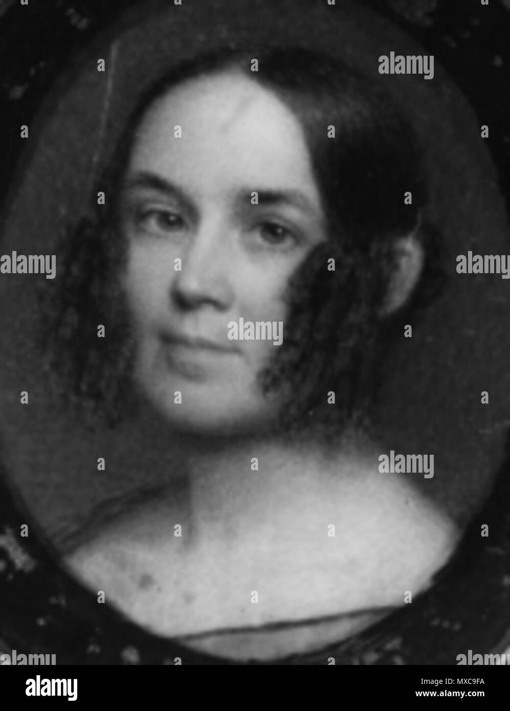 . Portrait of Maria Pease Clark . circa 1830s. Alvan Clark 398 ...