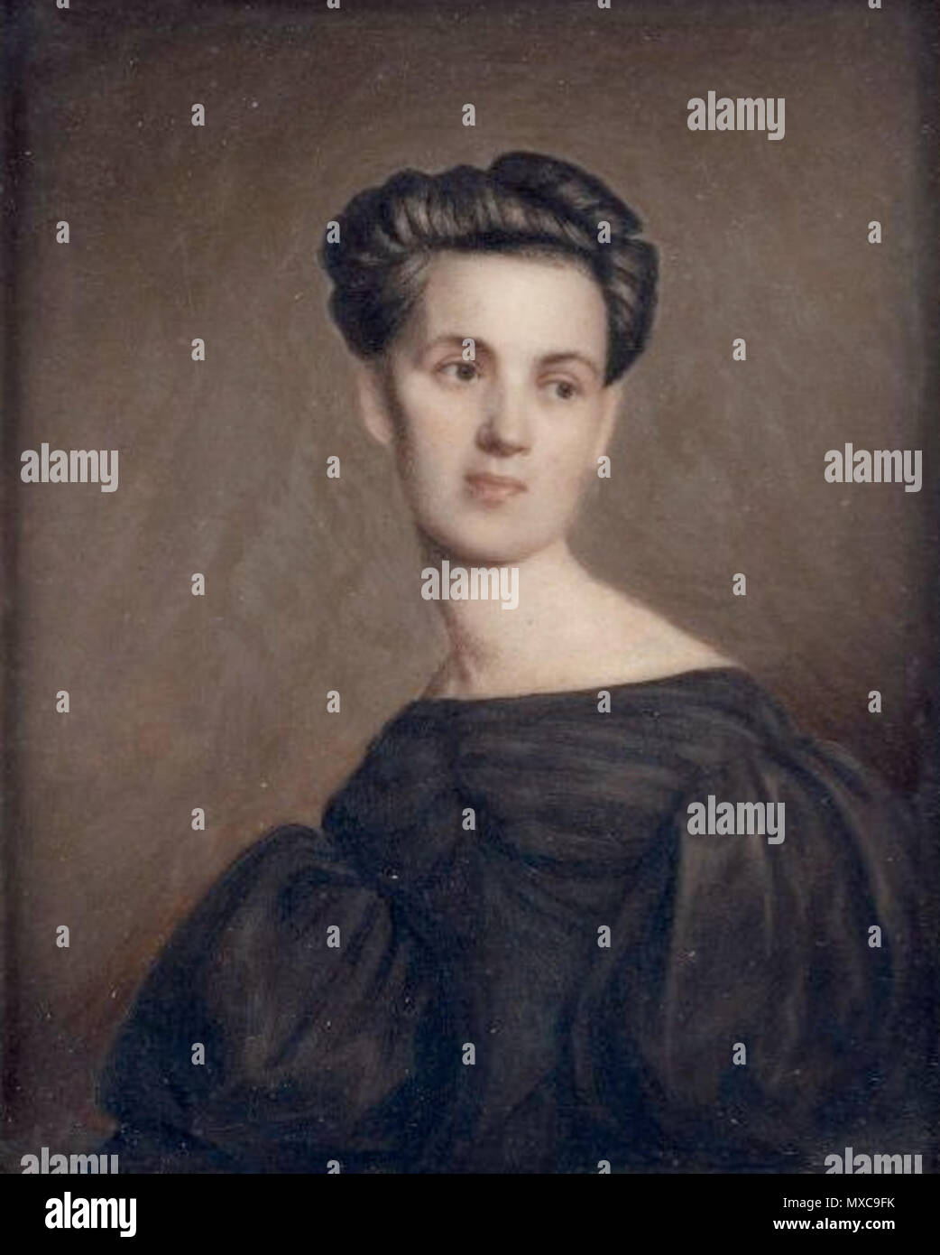 . Portrait of Maria Pease Clark . circa 1830. Alvan Clark 398 ...