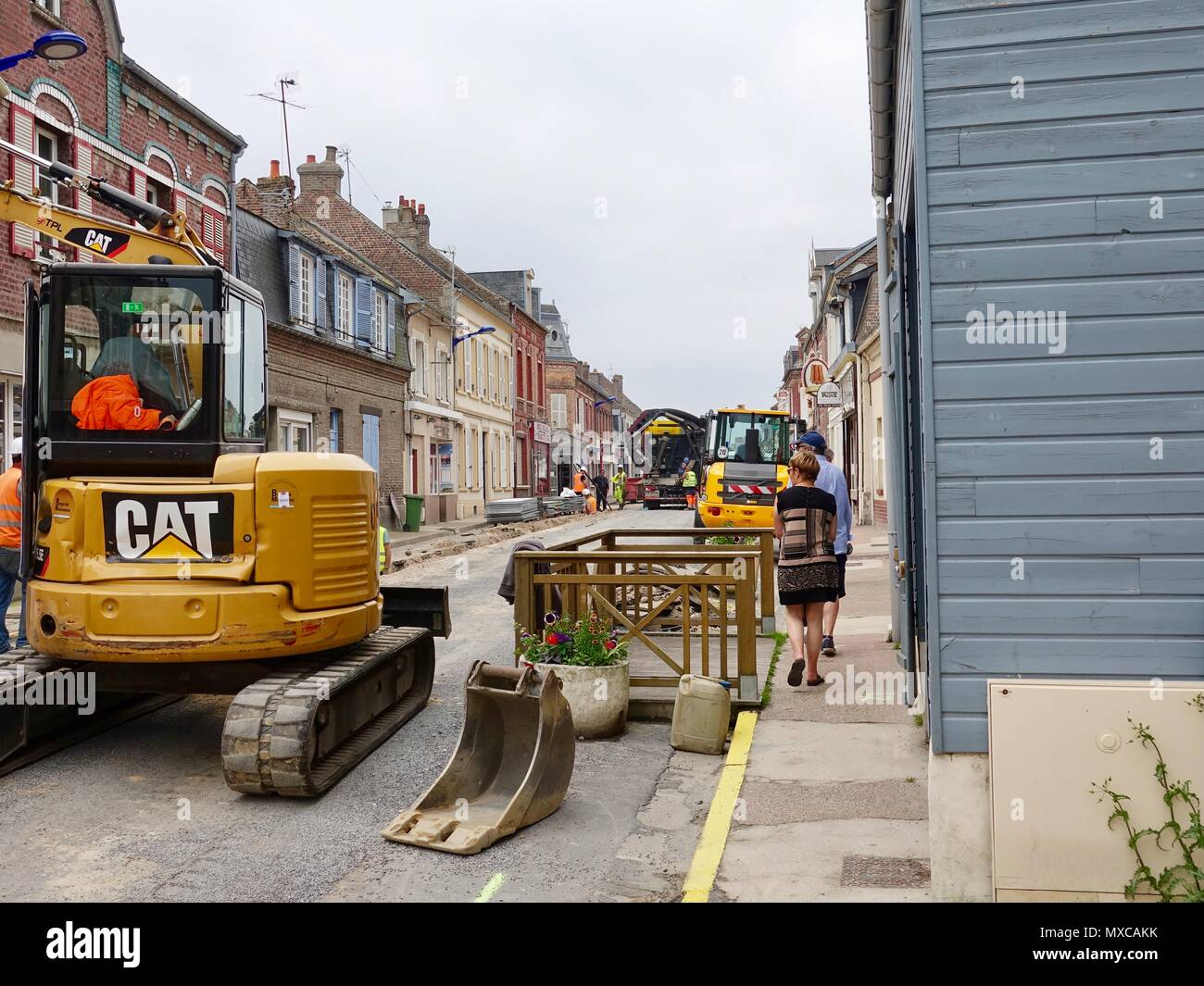Summer road work and replacement of some underground infrastructure ...