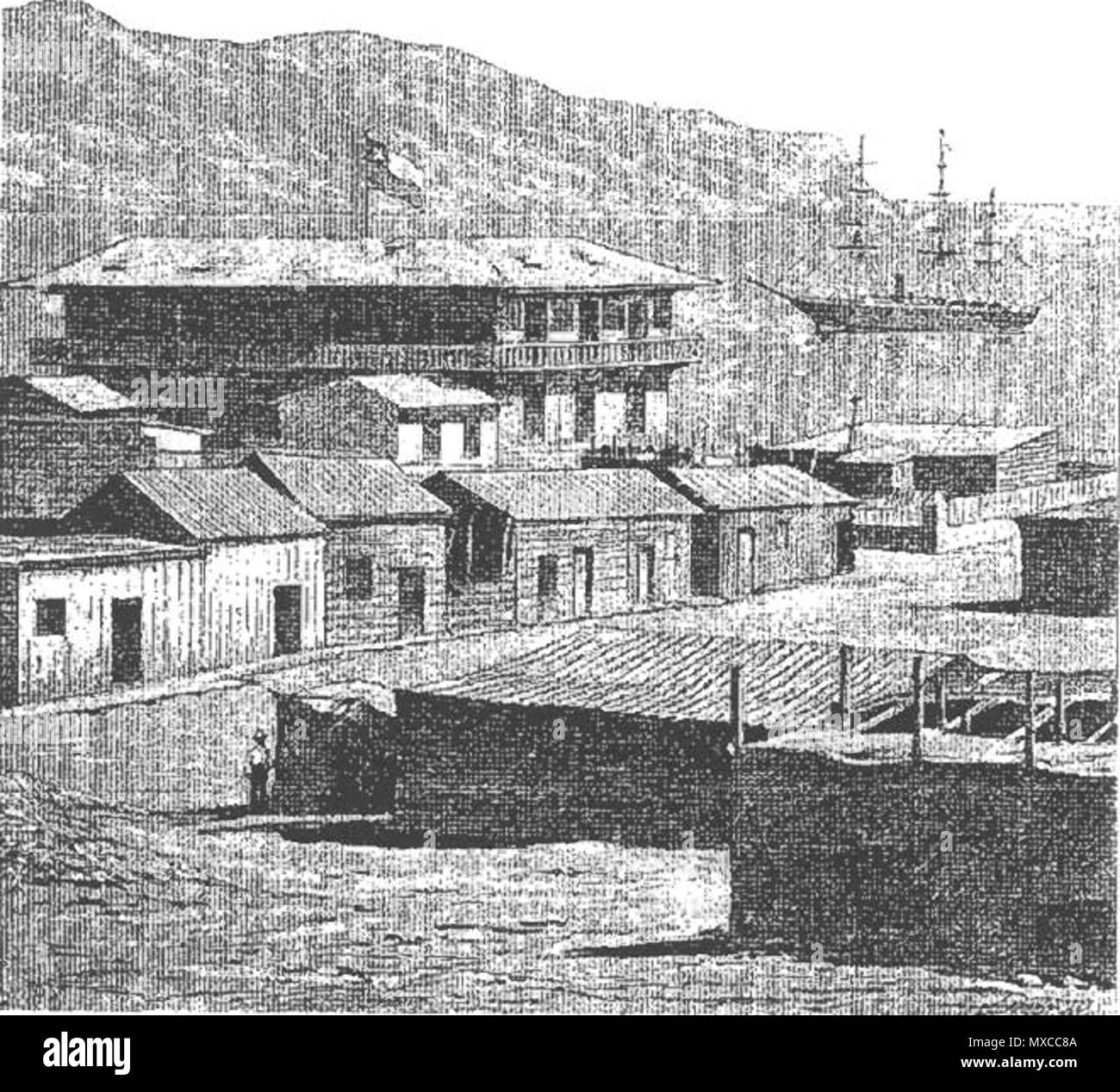 Chilean consulate Black and White Stock Photos & Images - Alamy