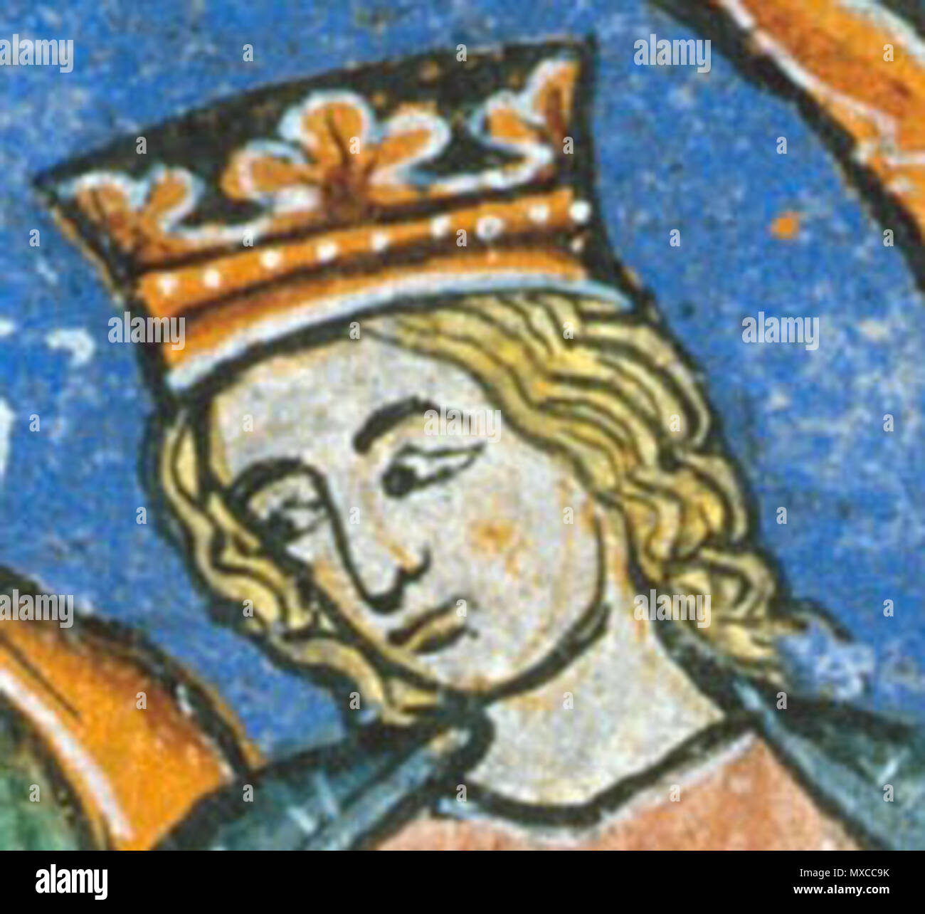 . English: Melisende of Jerusalem . 13th century. Unknown 411 Melisenda ...