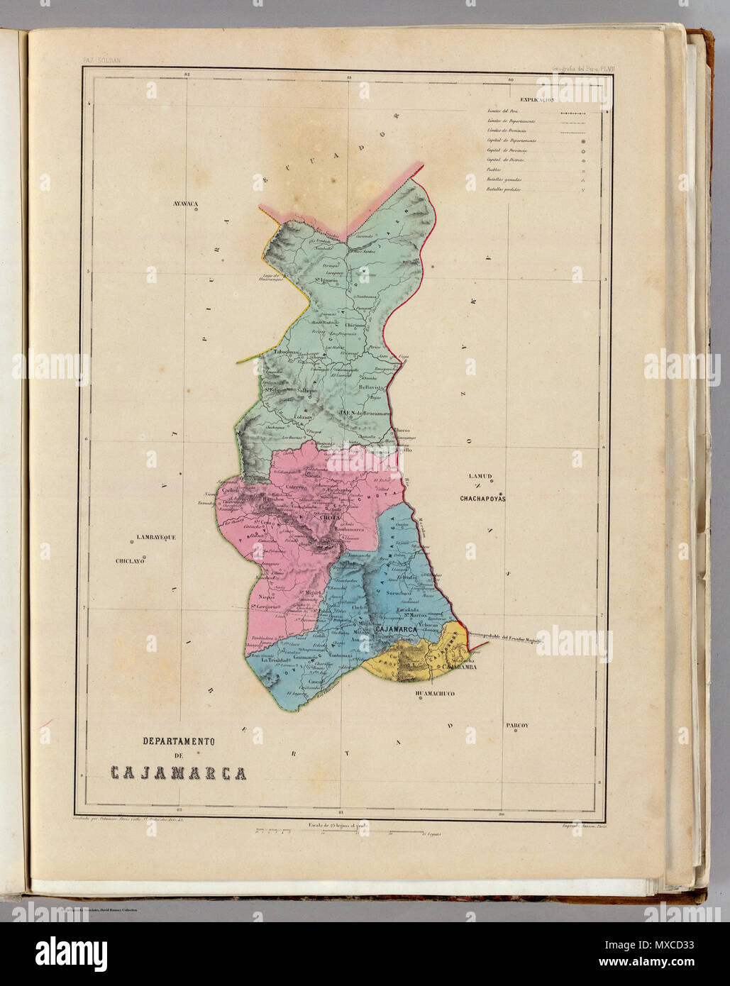 Cajamarca peru mapa hi-res stock photography and images - Alamy