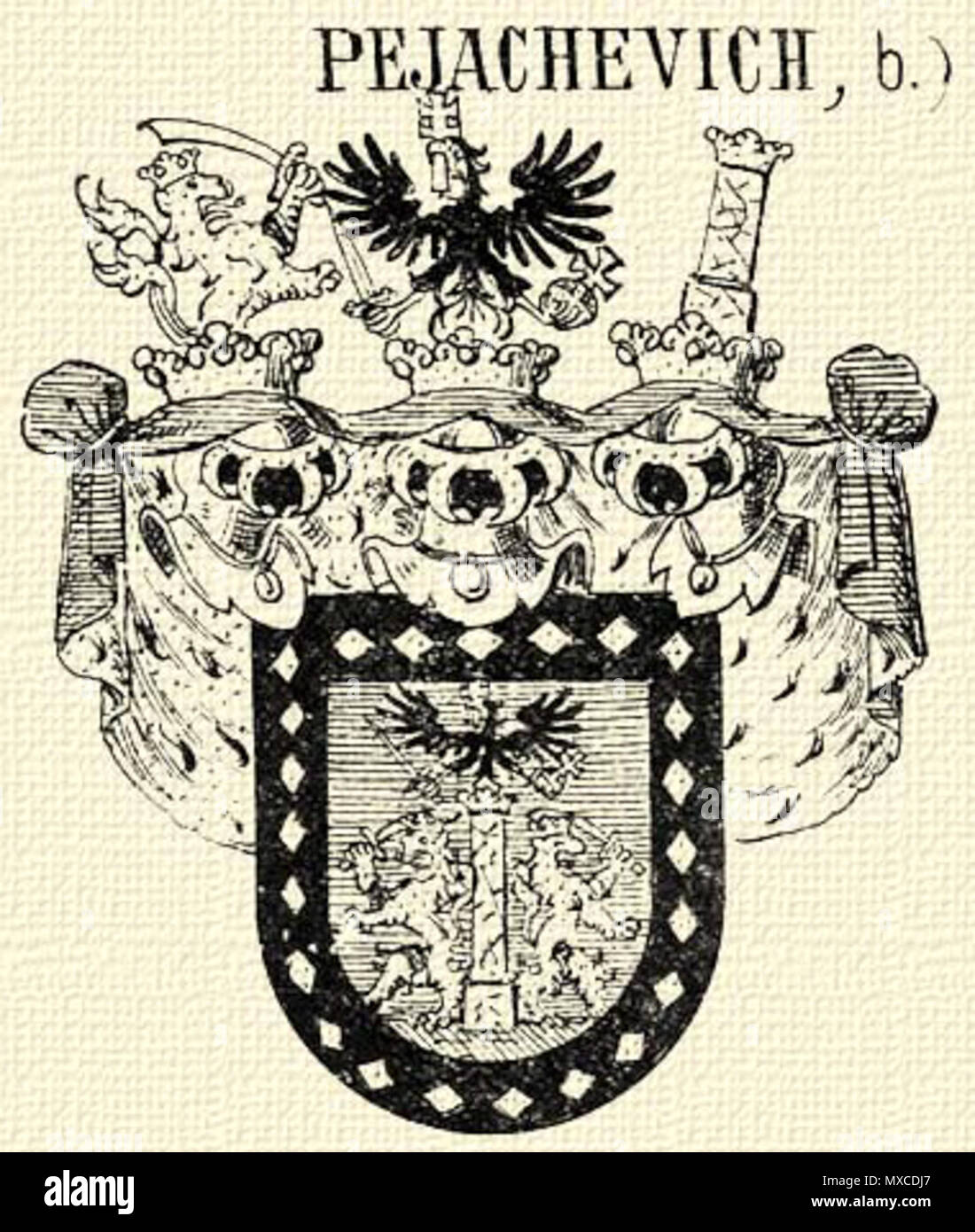 Croatian Family Coat Of Arms
