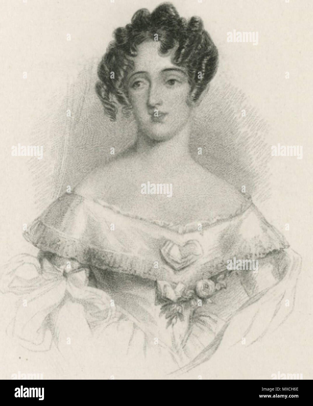. [Lucia Elizabeth Vestris, plate to Our actresses] [graphic] / J. C ...