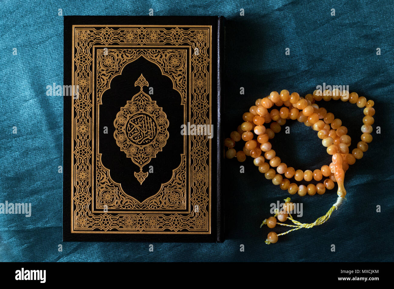 Quran pak- holy books of Muslims and beads Ramadan kareem/Eid al fitr ...