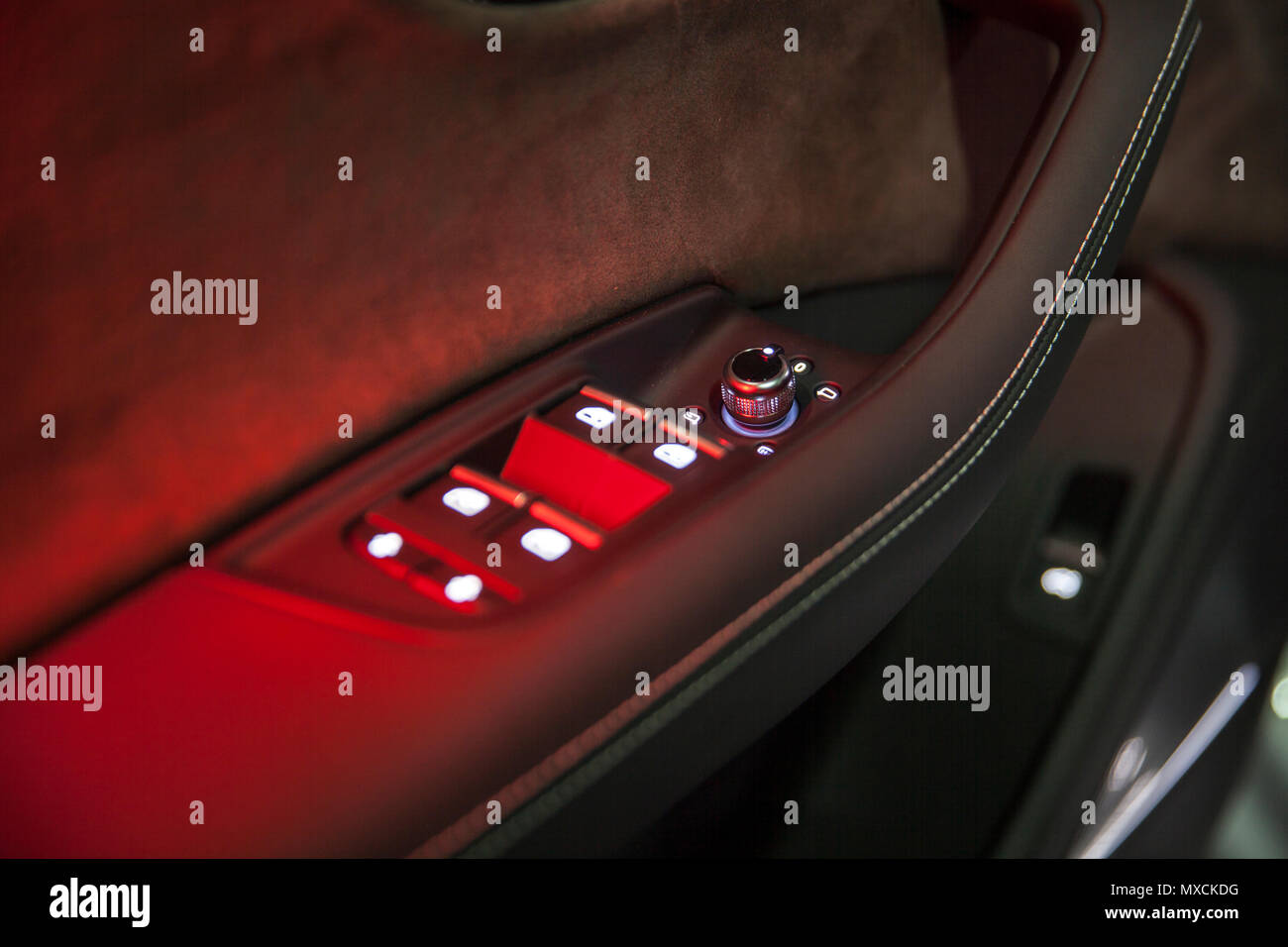 lux car interior, close up Stock Photo - Alamy