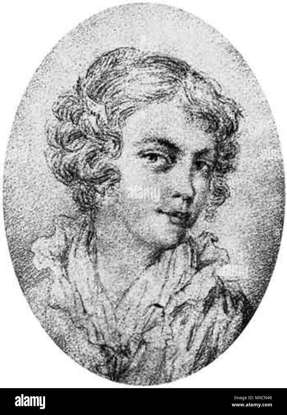 . Русский: Мария Протасова (1811). Рис. В. А. Жуковского . Unknown date ...