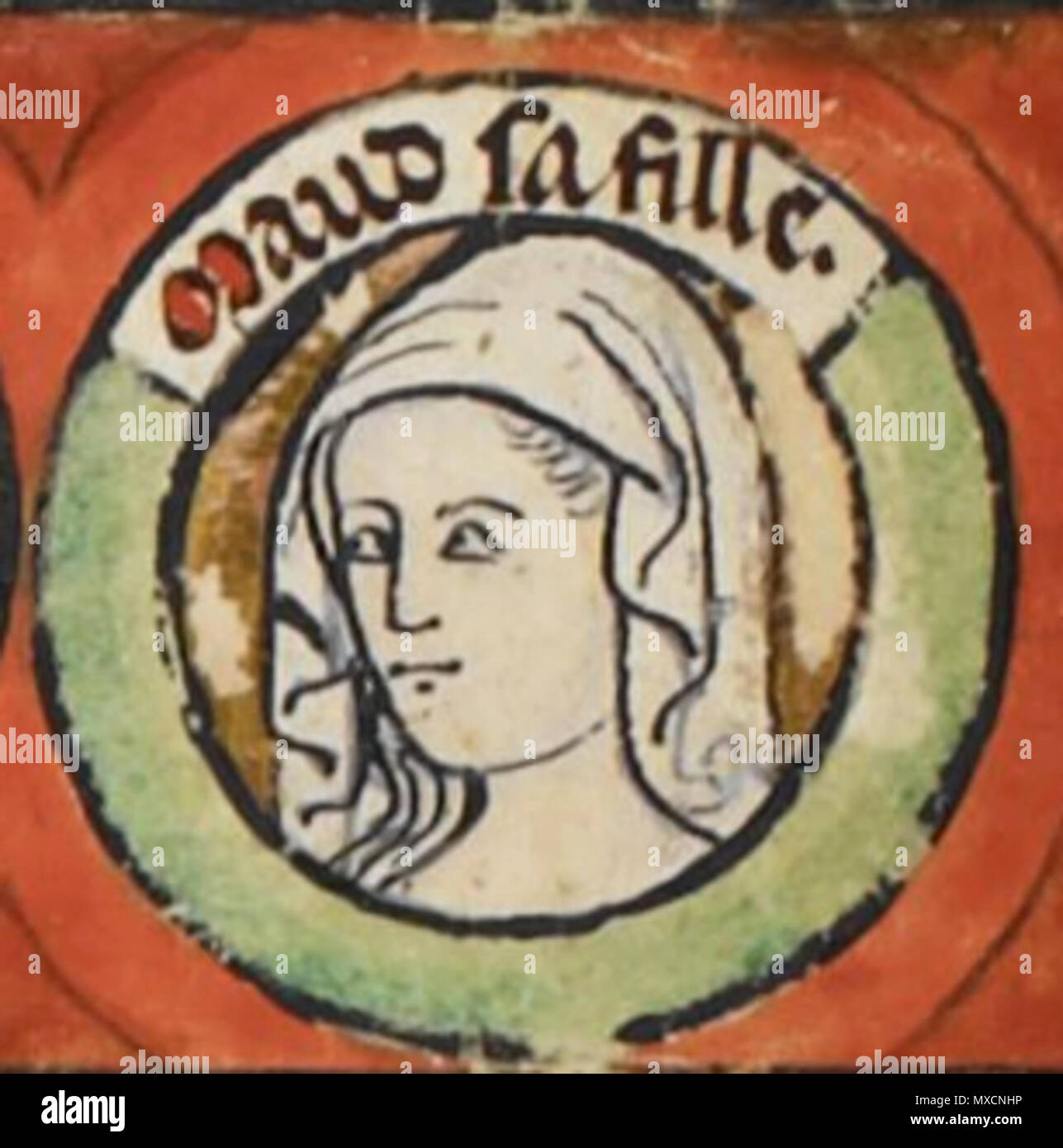 . English: Maud of Normandy . 12th century. Anonymous 408 Maud Normandy ...