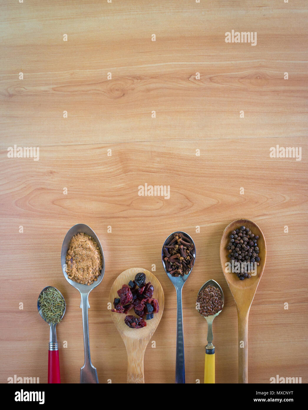 Various spoons hi-res stock photography and images - Alamy