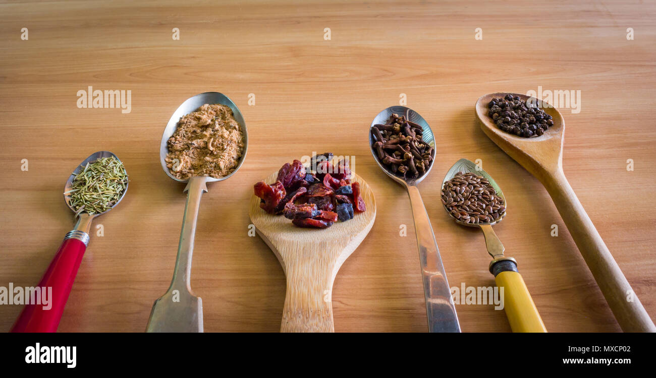 Various spoons hi-res stock photography and images - Alamy