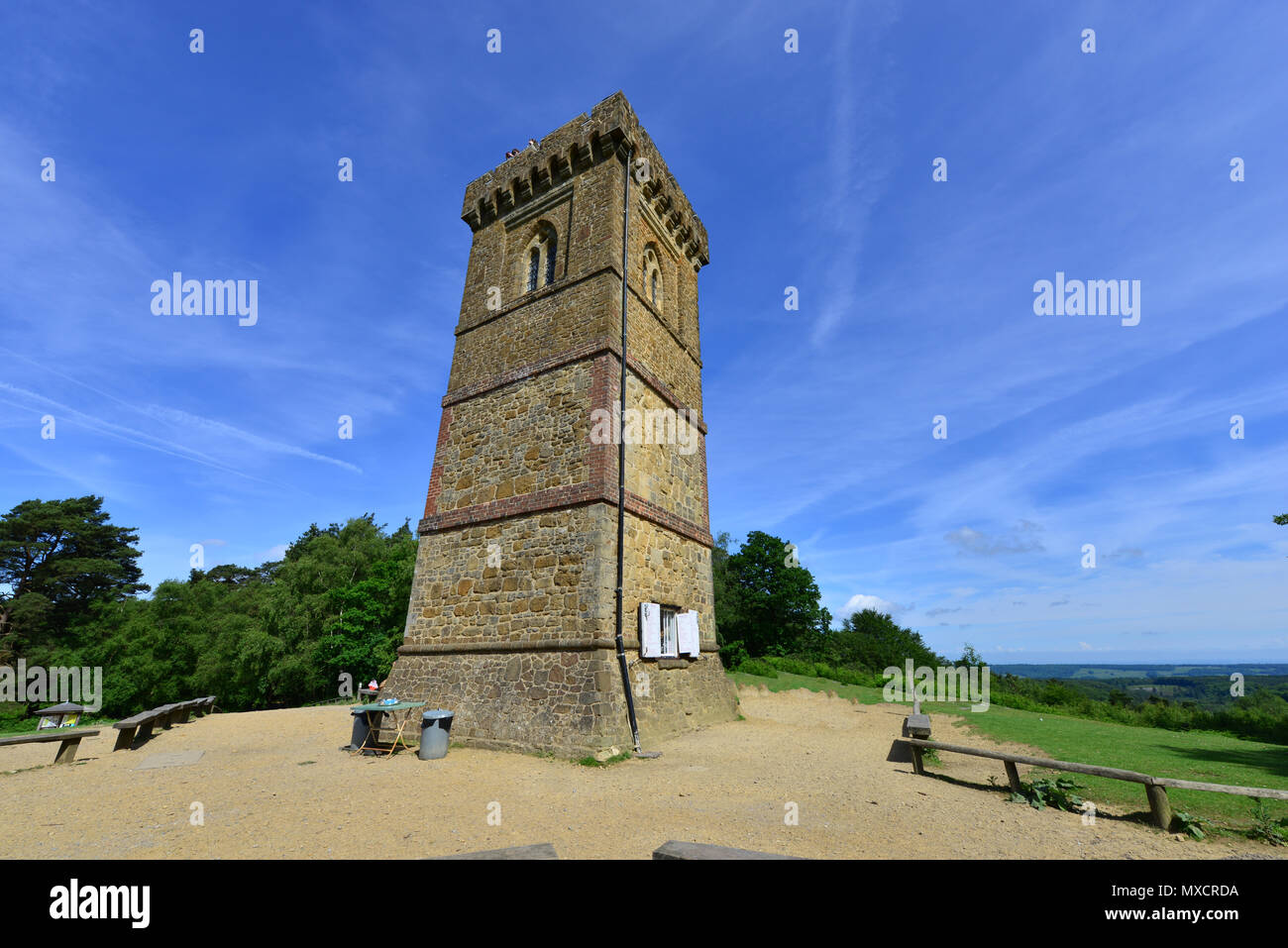 Leith hill surrey and people hi-res stock photography and images - Alamy