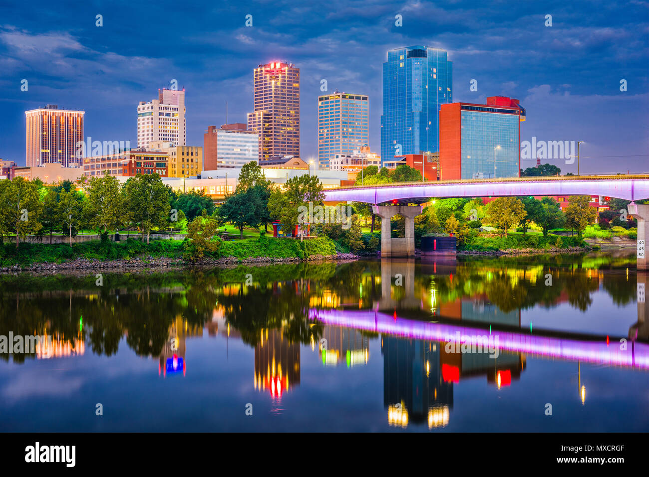 Arkansas little rock bridge hi-res stock photography and images - Alamy