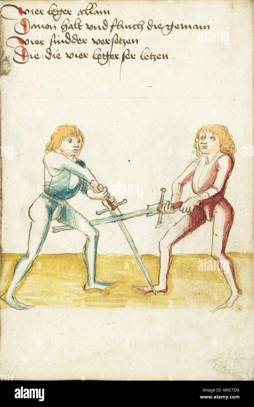Historical fencing manuals hi-res stock photography and images - Alamy