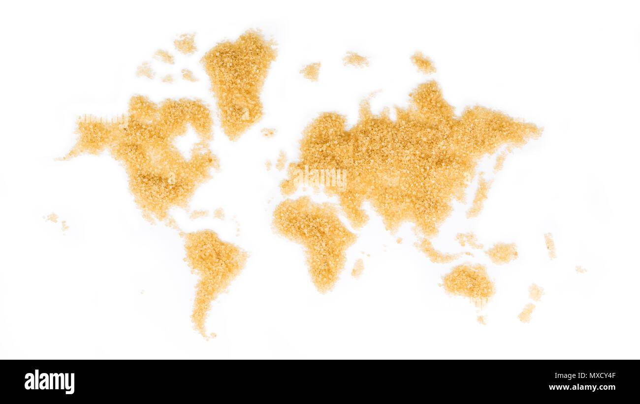 Sugar map hi-res stock photography and images - Alamy