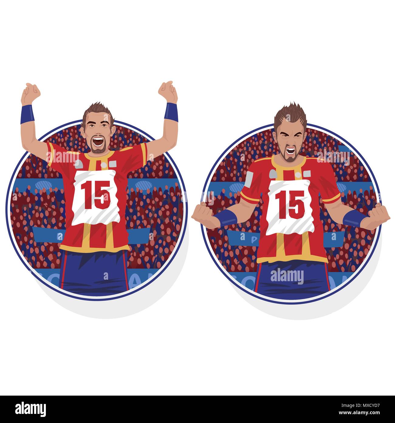 Stickers with world cup hi-res stock photography and images - Alamy