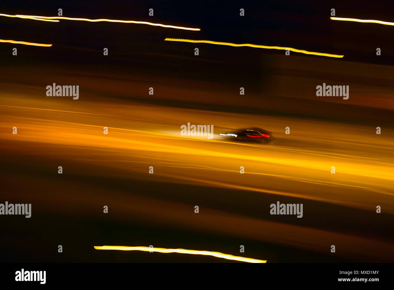 Vehicle headlight night driving hi-res stock photography and images - Alamy