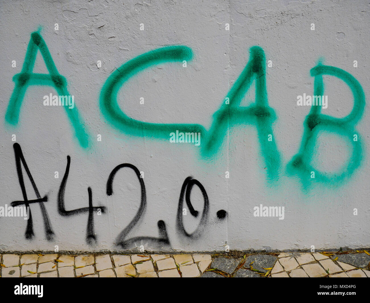 Anarchy slogan hi-res stock photography and images - Alamy