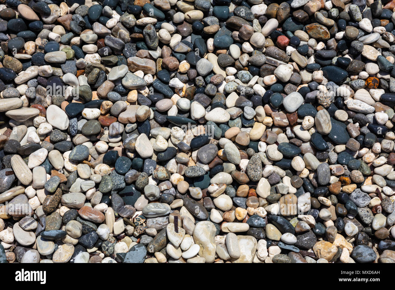 Pebbles color beach background hi-res stock photography and images - Alamy