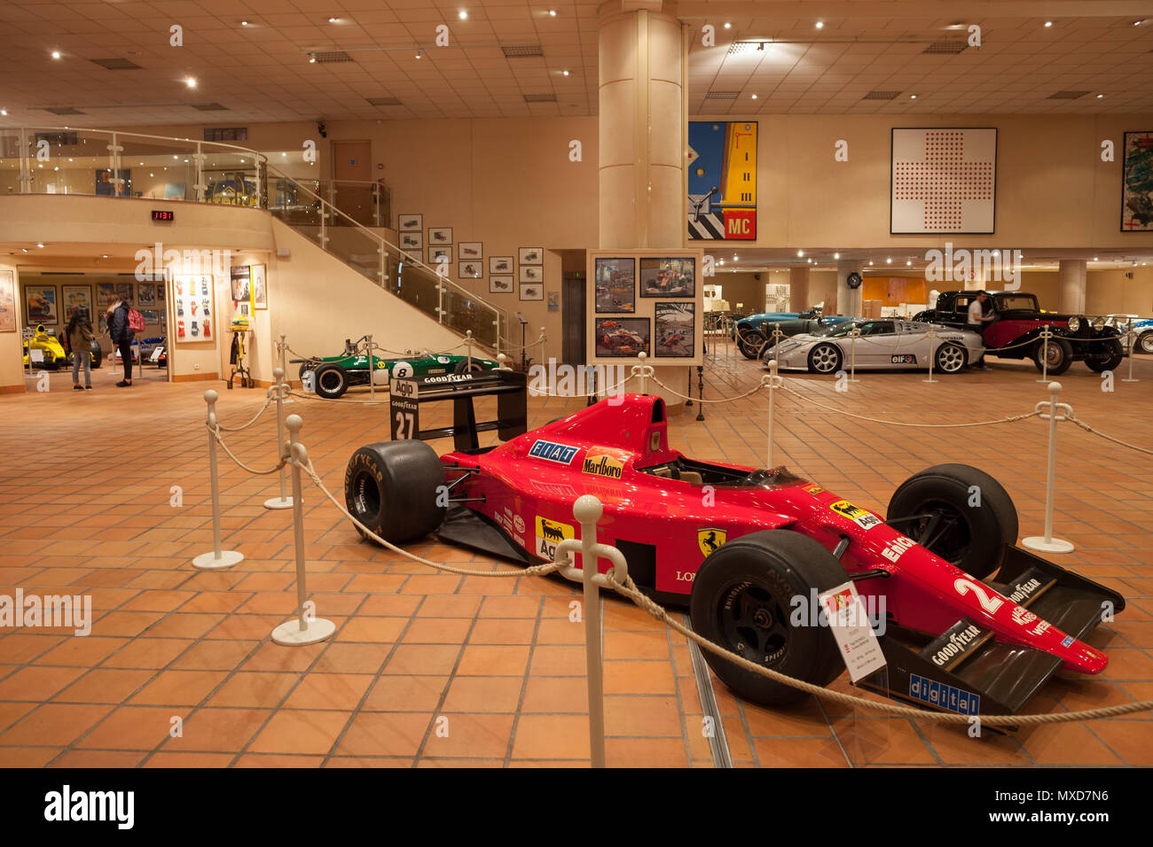 Monaco Top Cars Collection automobile museum, Scuderia Ferrari 640 ...