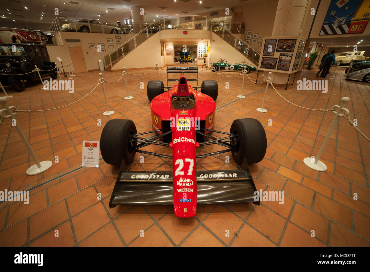 Monaco Top Cars Collection automobile museum, Scuderia Ferrari 640 ...