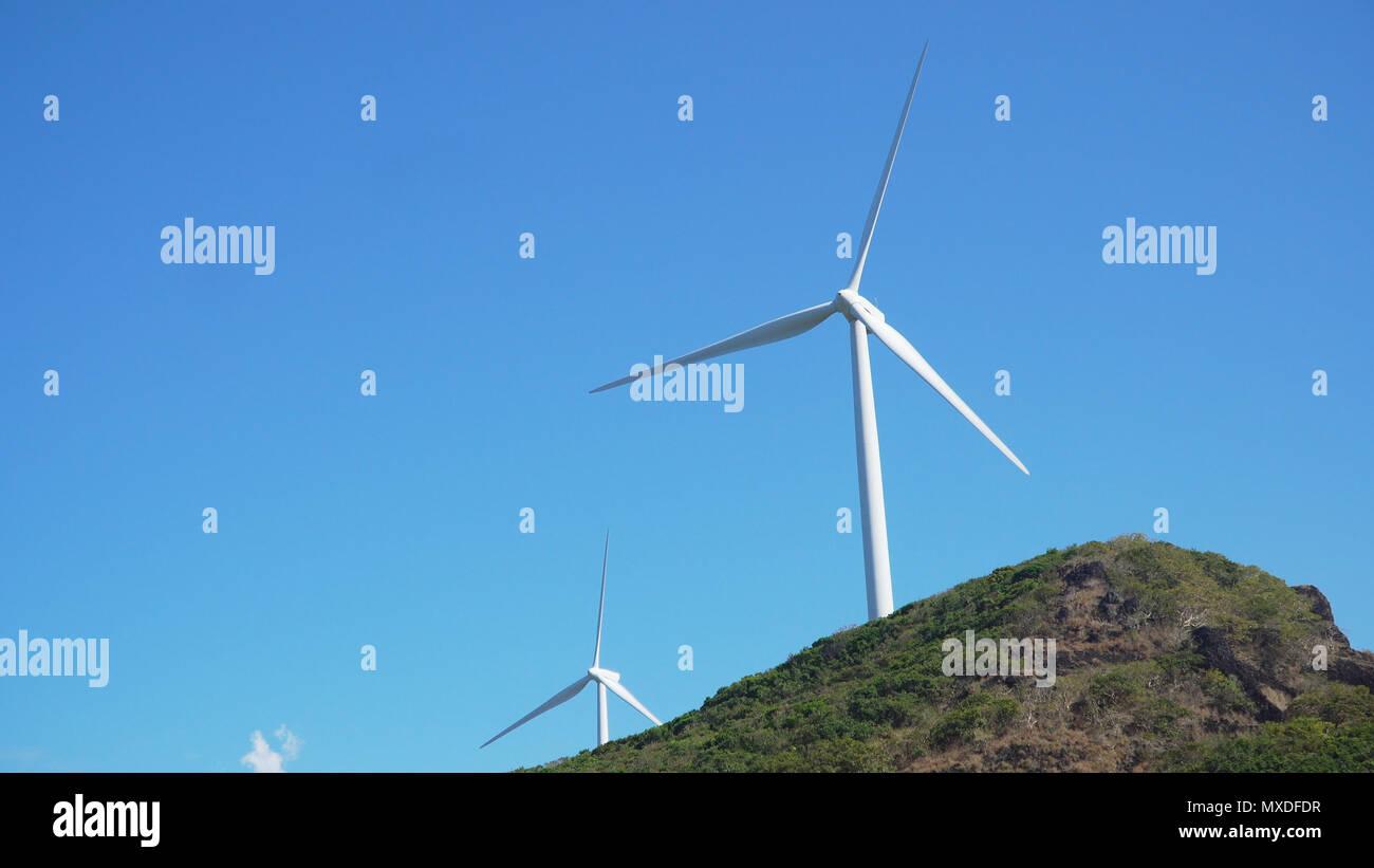 Solar farm windmills philippines luzon hi-res stock photography and ...