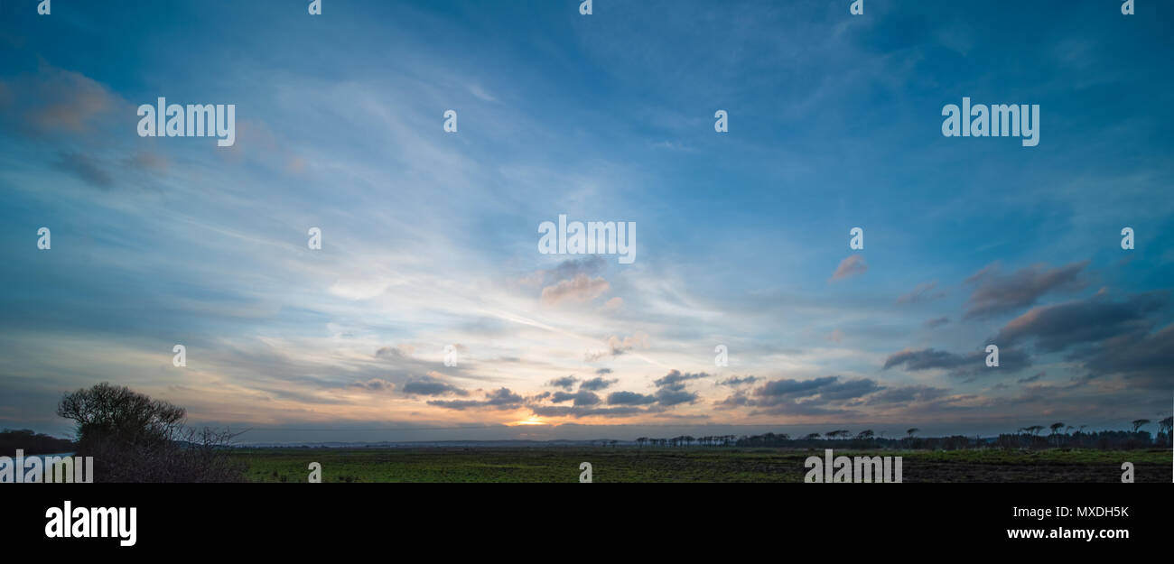 Panoramic sky with clouds hi-res stock photography and images - Alamy