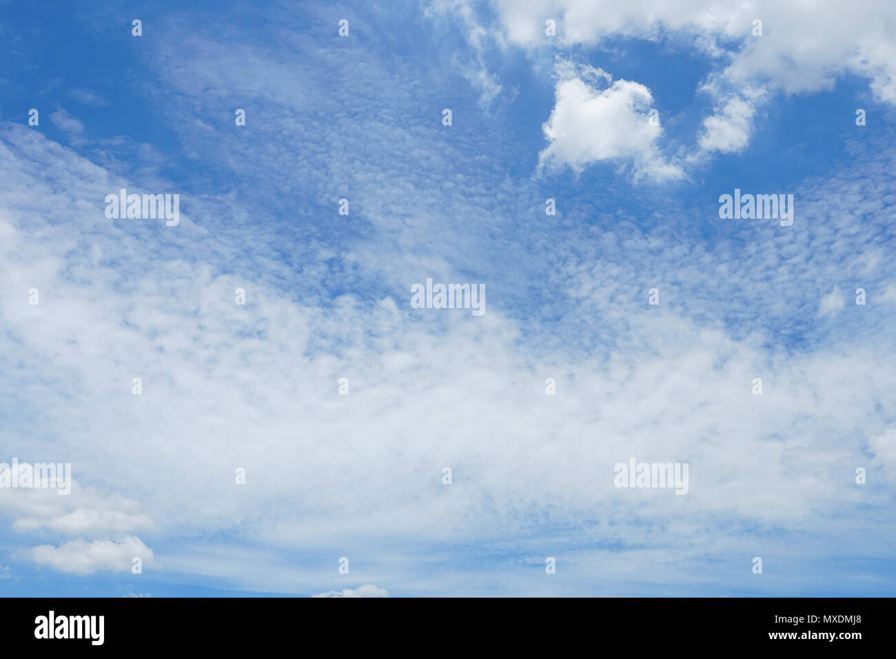 Cloud and blue sky" Altocumulus Stock Photo - Alamy