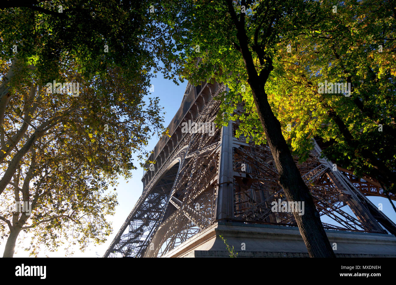 Eiffel tower fall hi-res stock photography and images - Alamy