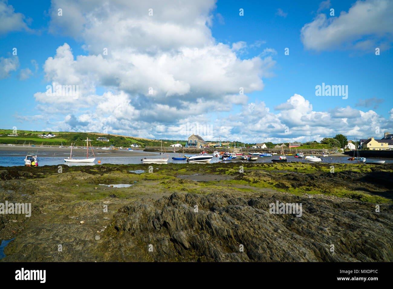Small Boats - Rural Harbour Stock Photo - Alamy
