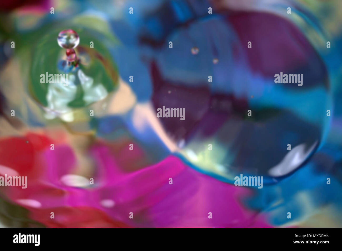 Abstract droplet , colorful color background Stock Photo - Alamy
