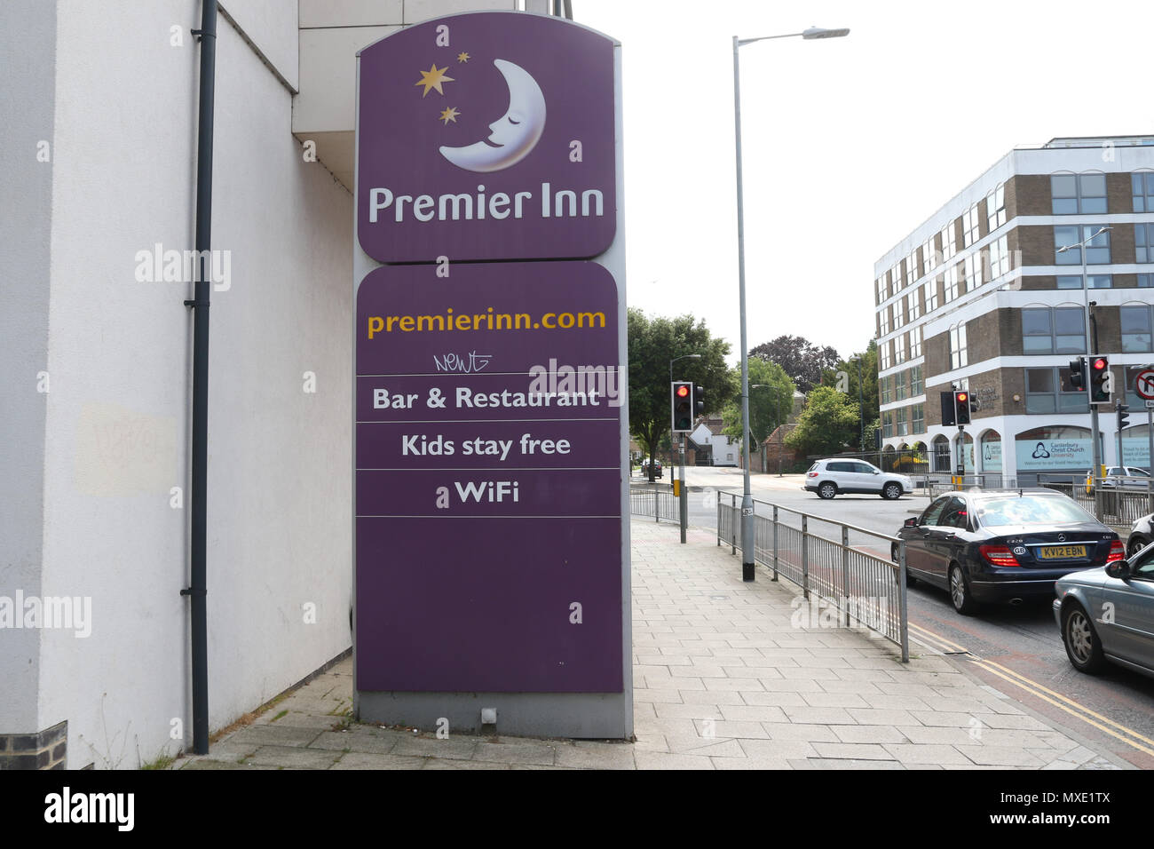 Premier Inn, Canterbury, Kent Stock Photo - Alamy