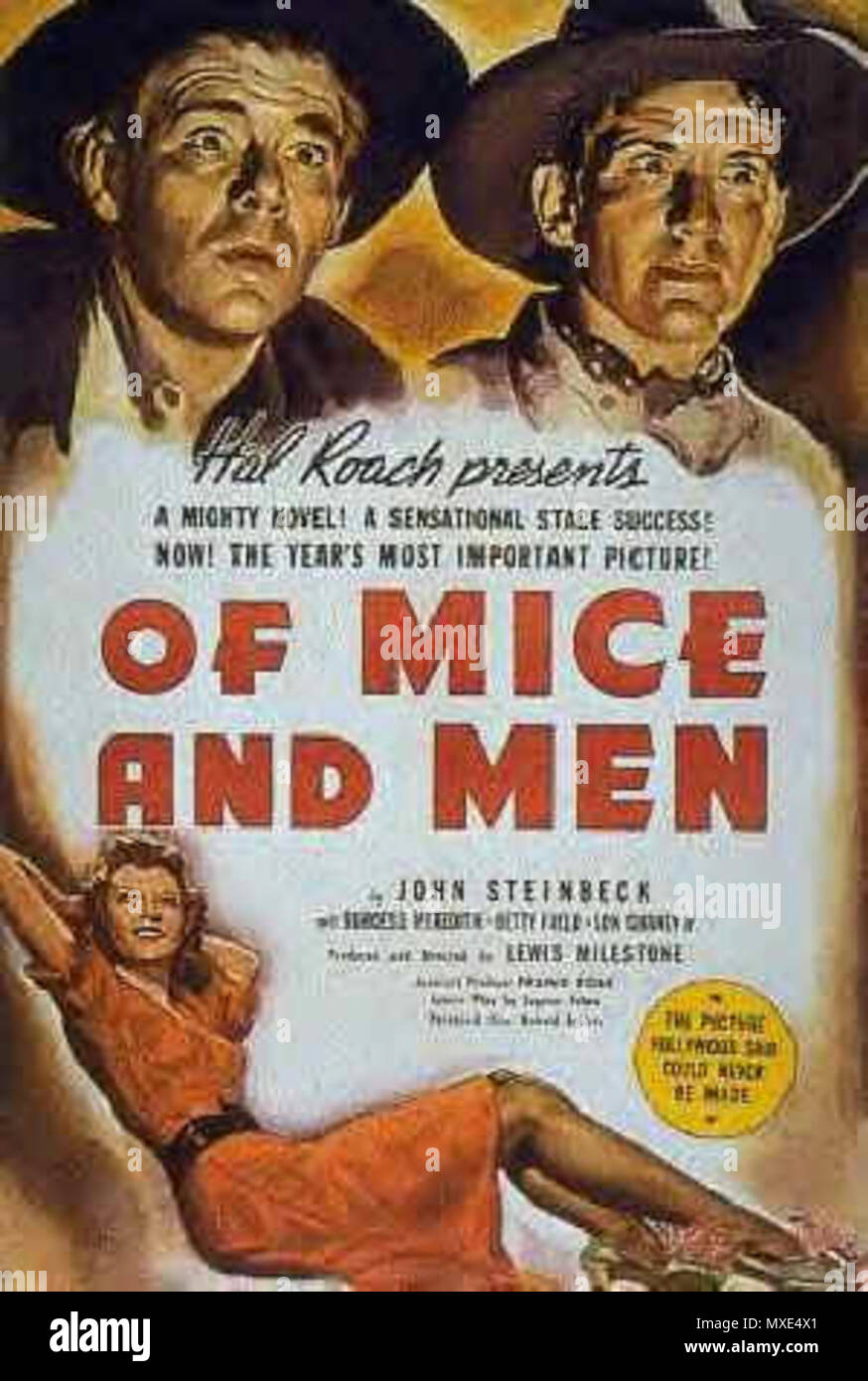 . English: Of Mice and Men by John Steinbeck . 1937. op unknown 453 Of ...