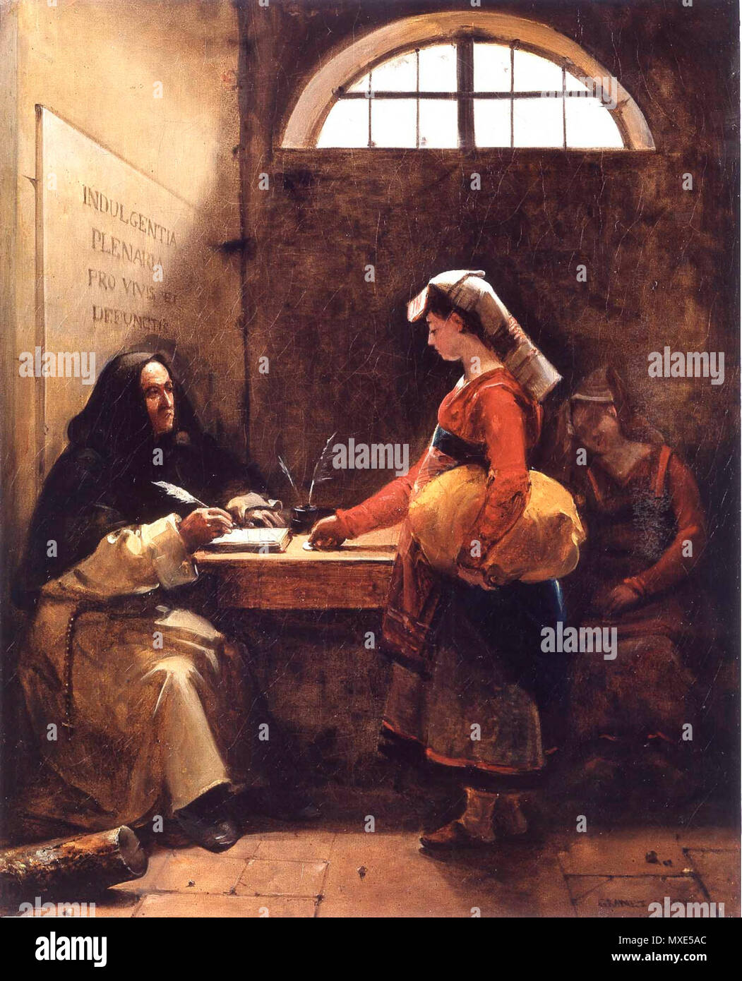 Medieval catholic indulgences hi-res stock photography and images - Alamy