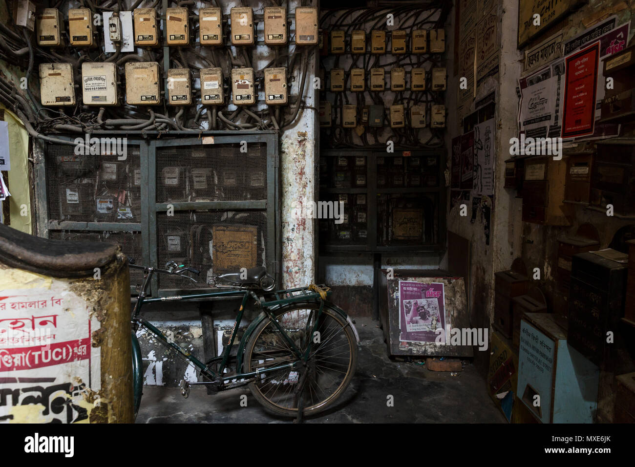 Indian electric meters hi-res stock photography and images - Alamy