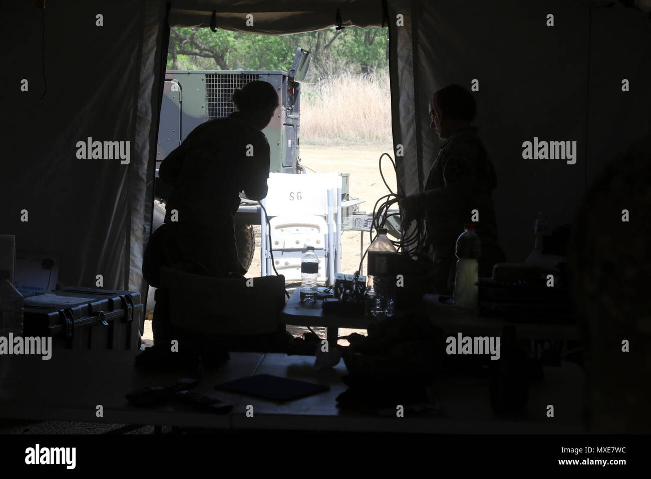 Soldiers assigned to 70th Brigade Support Battalion, 210th Field ...